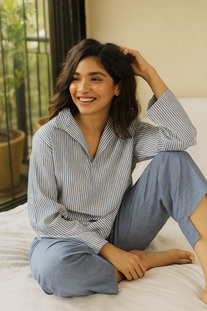 Relaxed line Co-ord set – Arush