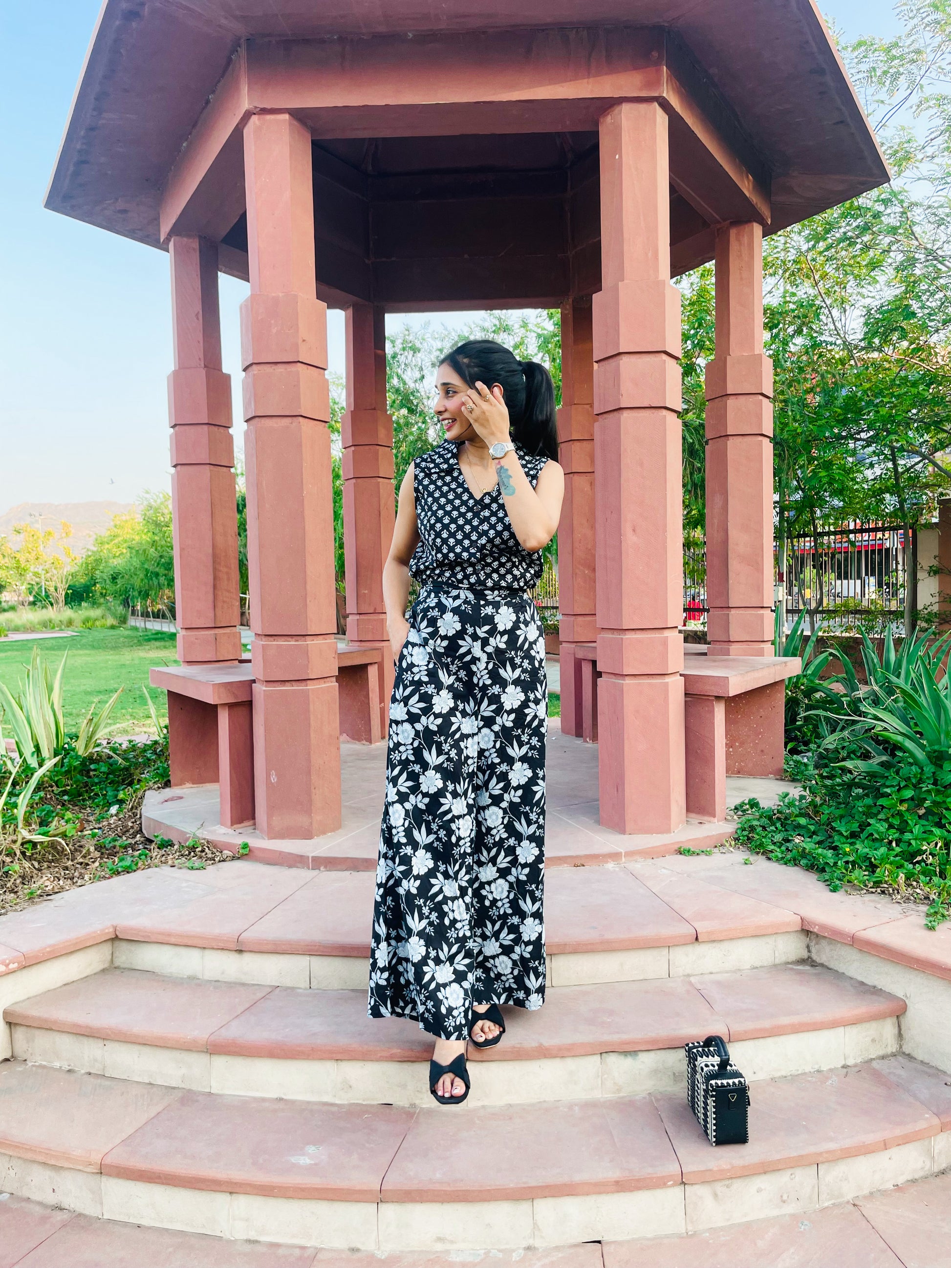 Summer cotton office wear Co-ord Set – Arush