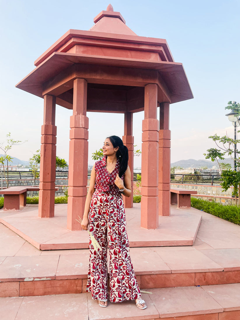 Cotton office wear Co-ord Set – Arush