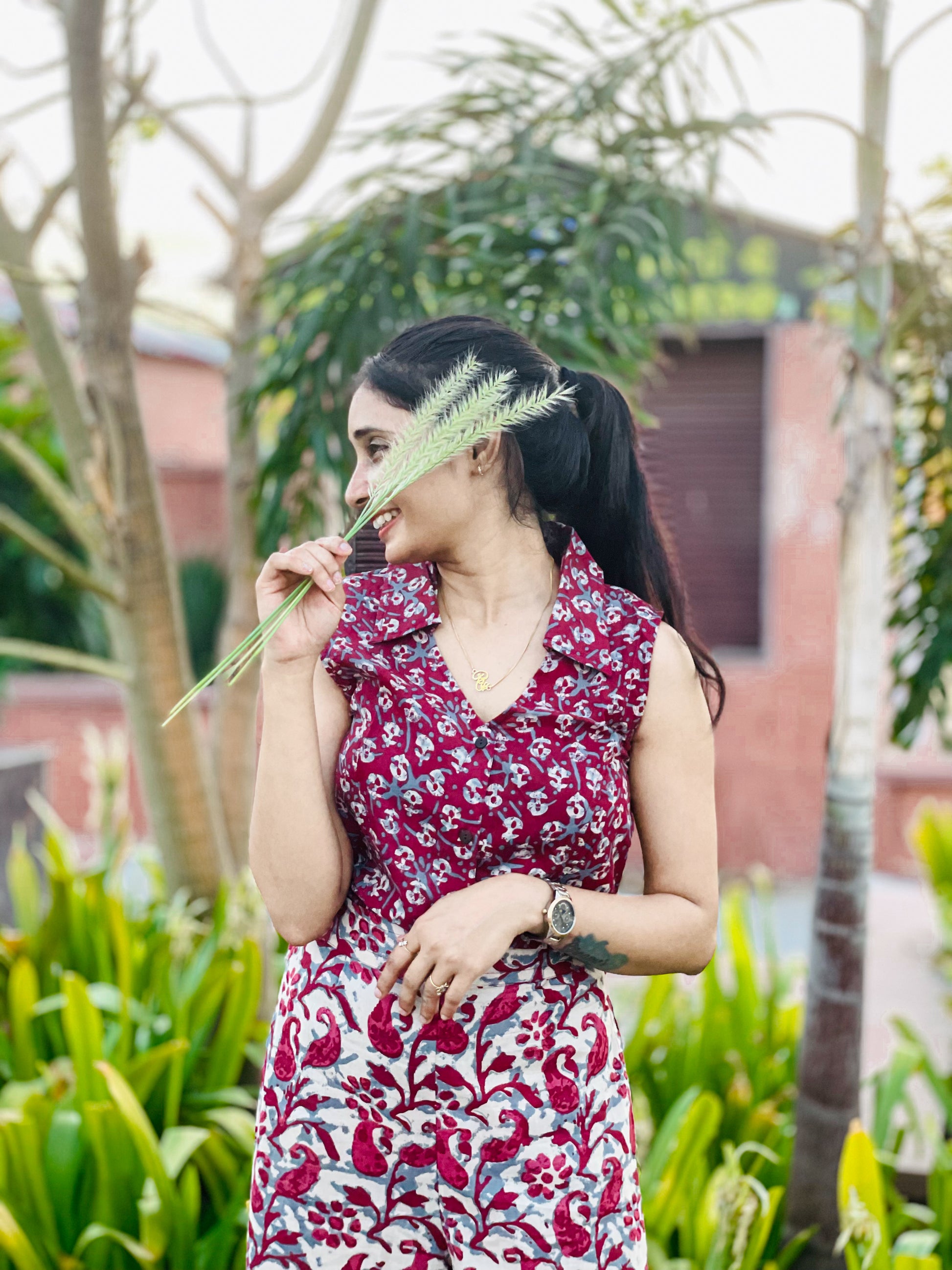 Cotton office wear Co-ord Set – Arush